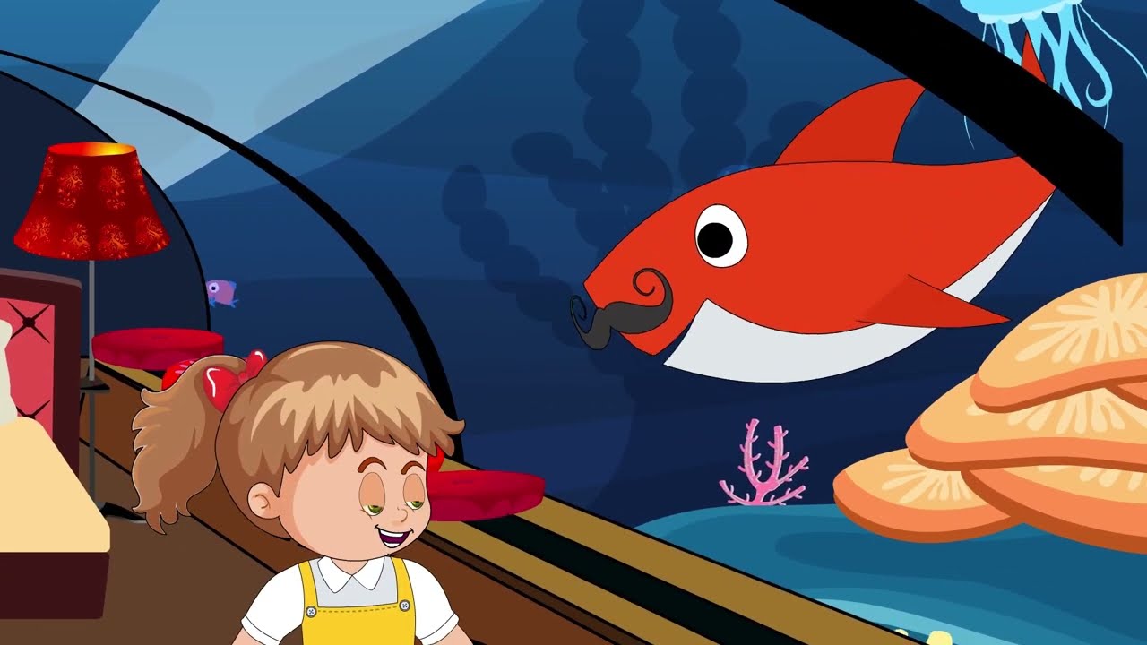 Baby Shark Aquarium | Baby Shark Doo Doo Doo | Nick & Hannah Kids ...