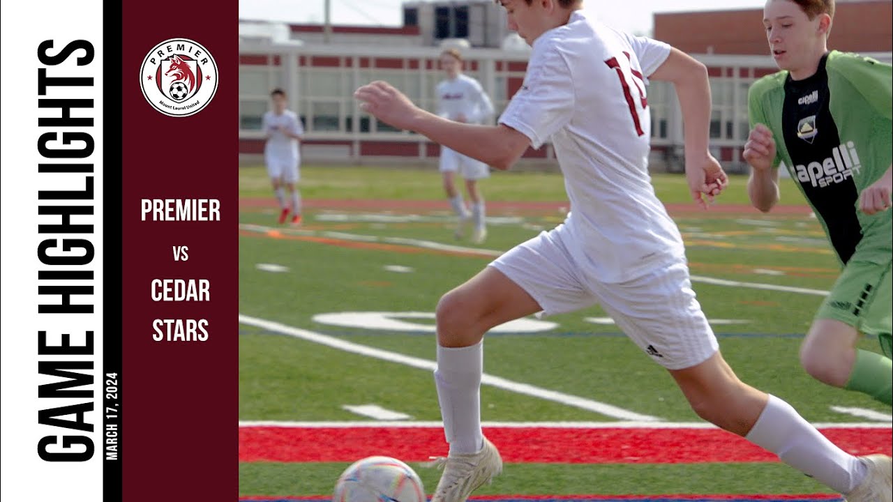 Game Highlights - Premier vs Cedar Stars - YouTube