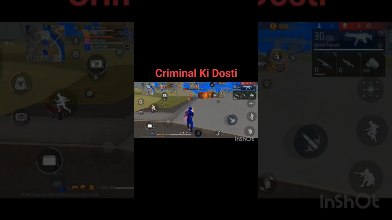 Garena Free Fire New Blue Criminal // Shorts Videos // Free Fire ...