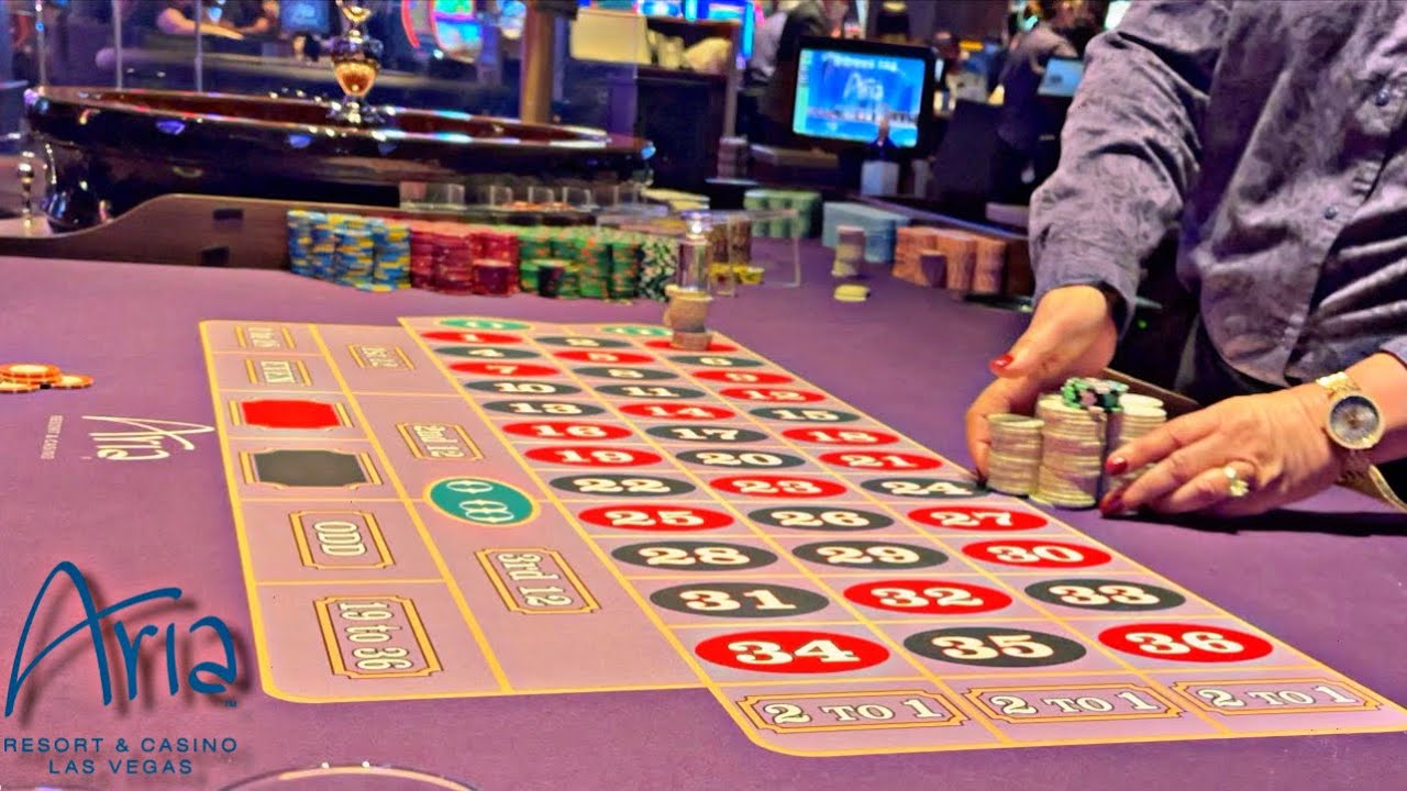 Hit 3 on The First Spin at Aria In Las Vegas. Roulette Winning Streak ...