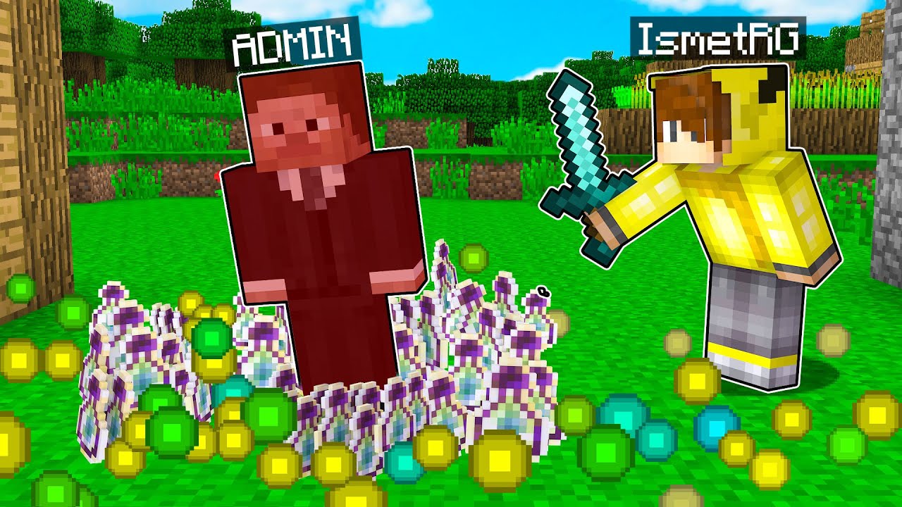 9.999.999 LEVEL ADAMI ÖLDÜRDÜM! 😱 - Minecraft - YouTube