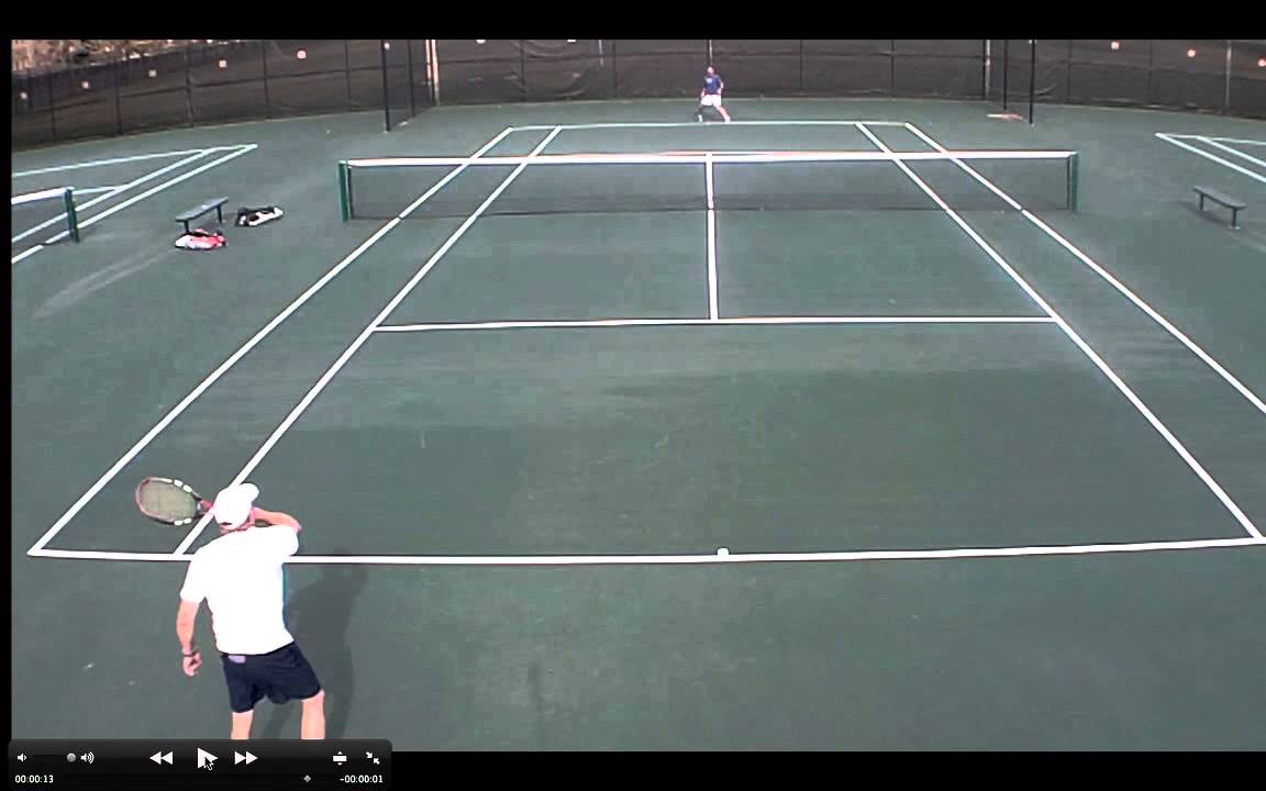 Tennis Video for Line Calls using Kodak Zx3 Camcorder - YouTube
