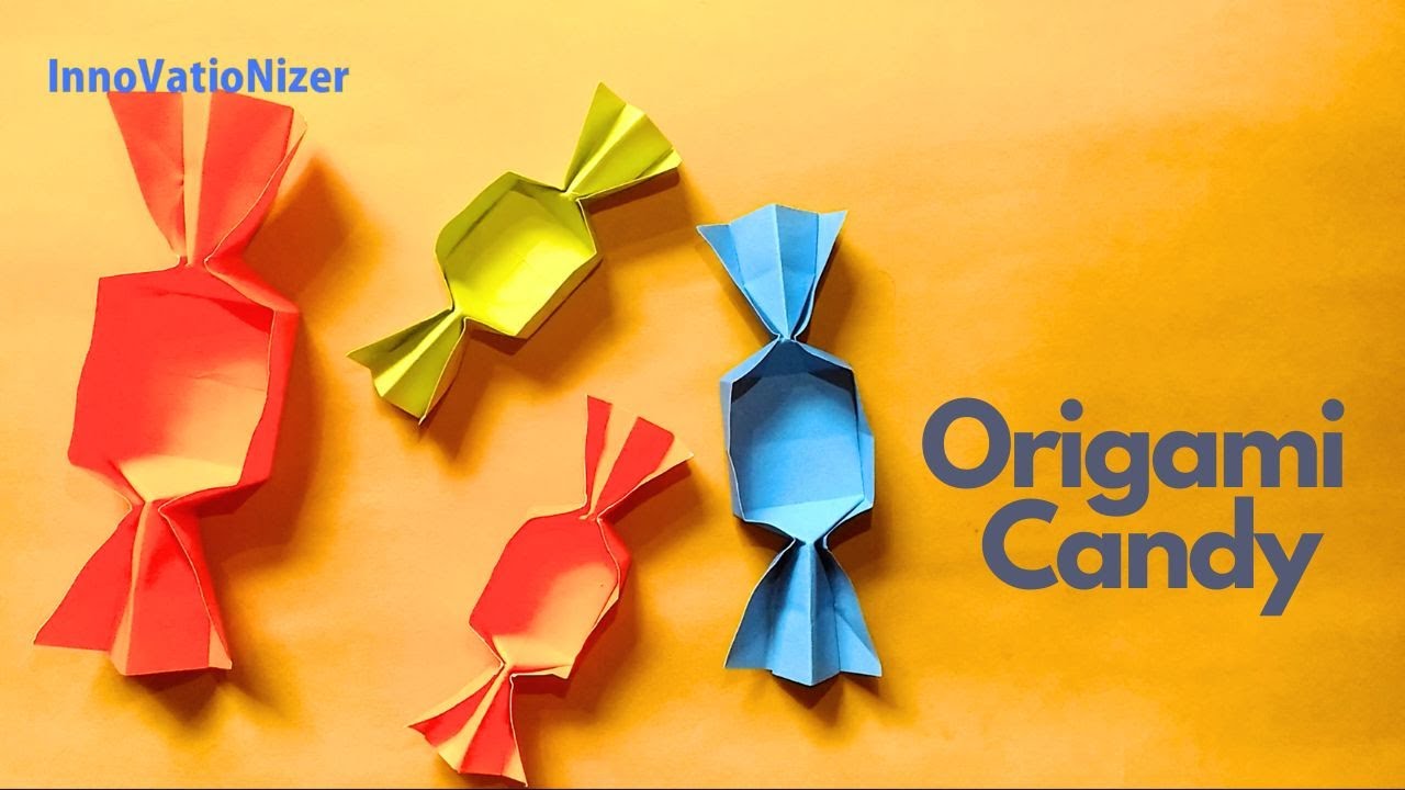 Easy Origami Candy | How to Make Paper Candy | DIY Candy ...