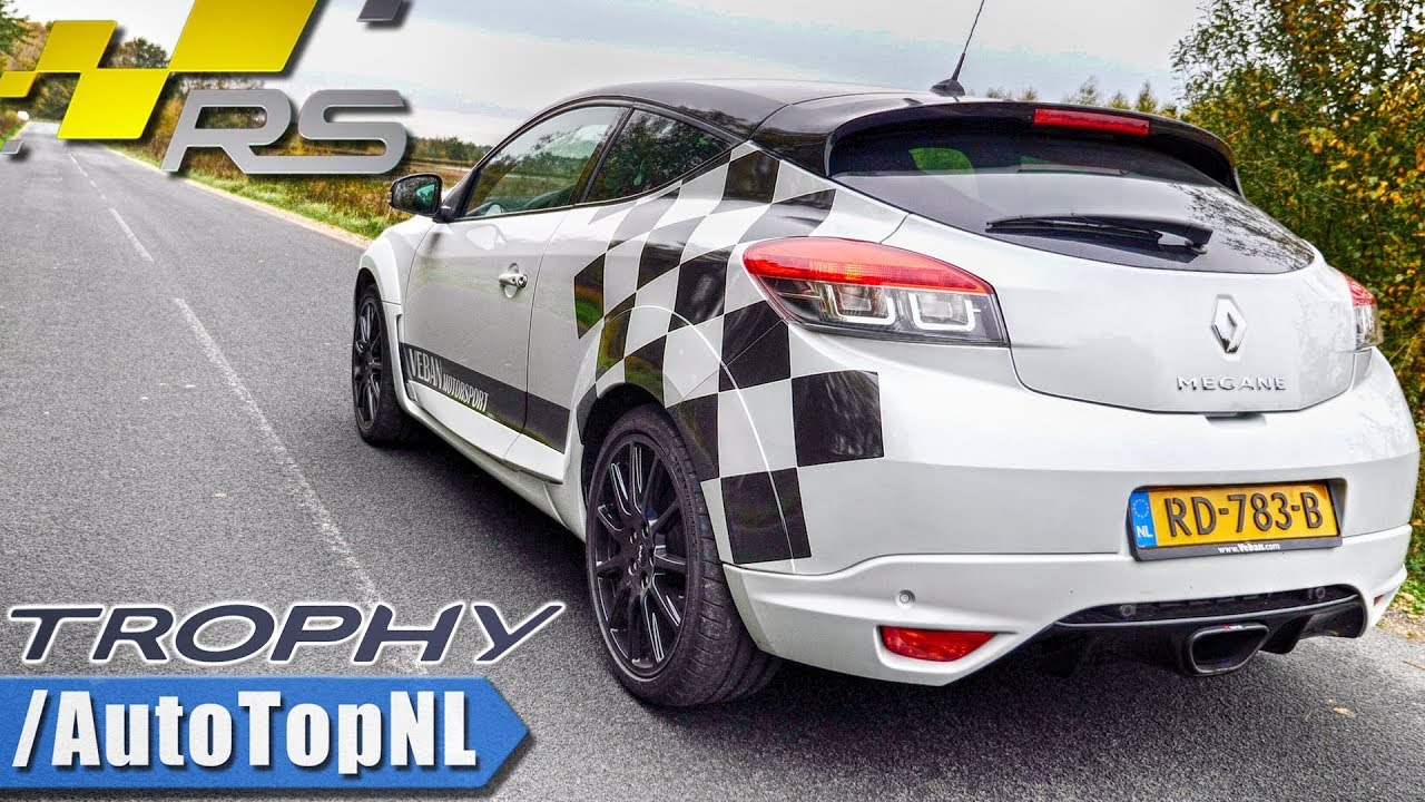345HP Renault Megane RS Trophy AKRAPOVIC | Onboard & Exhaust SOUND by ...