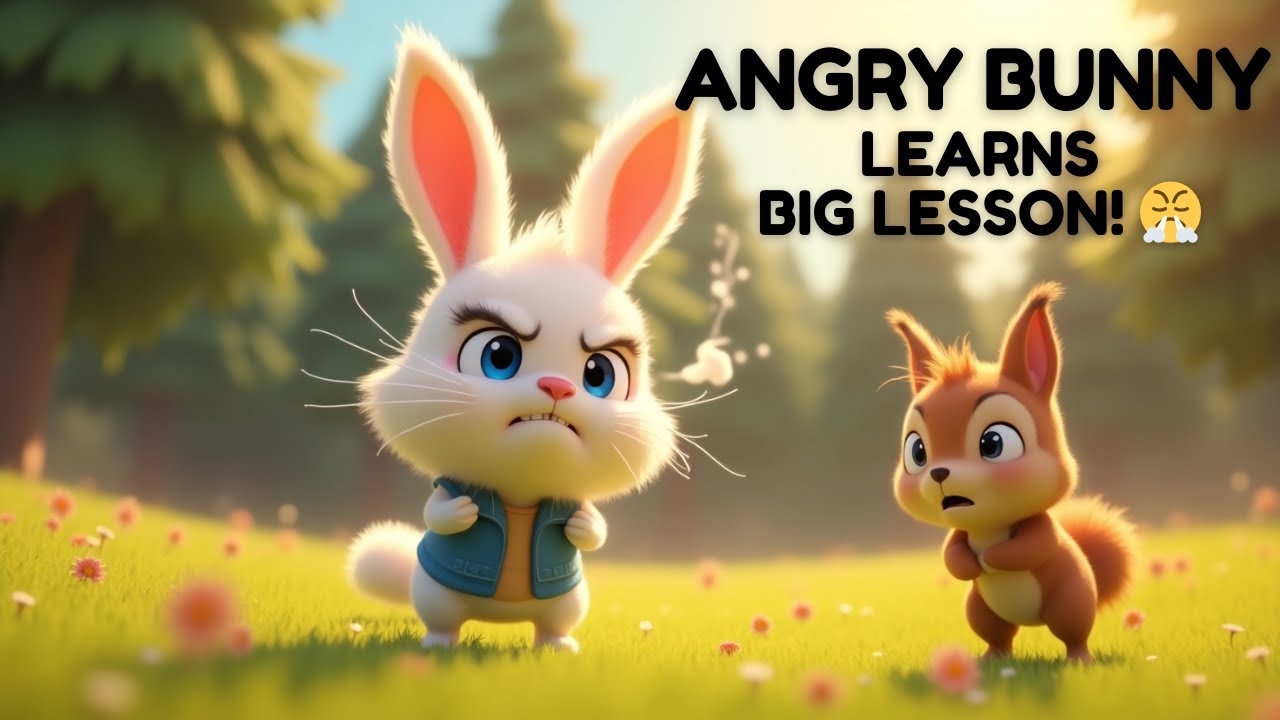 When Benny Bunny Gets Angry 😤 | Kids Learn About Managing Big Emotions ...