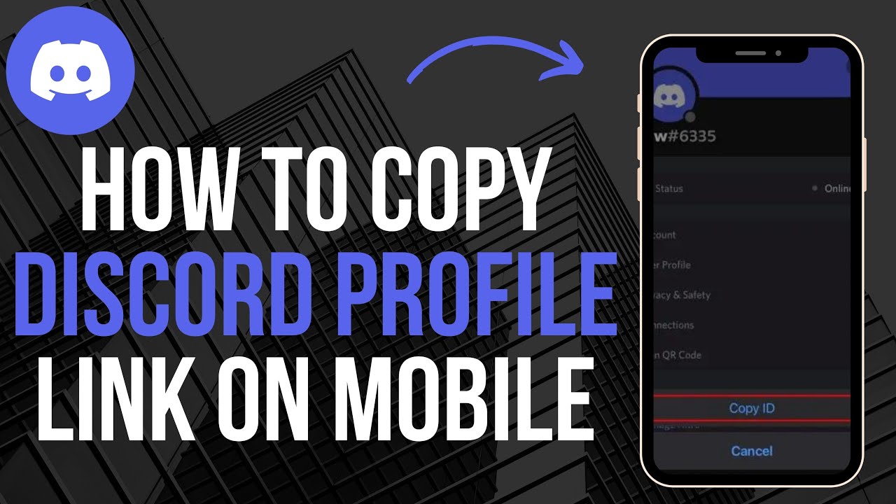 How to Copy Discord Profile Link On Mobile iOS & Android (Easy) - YouTube