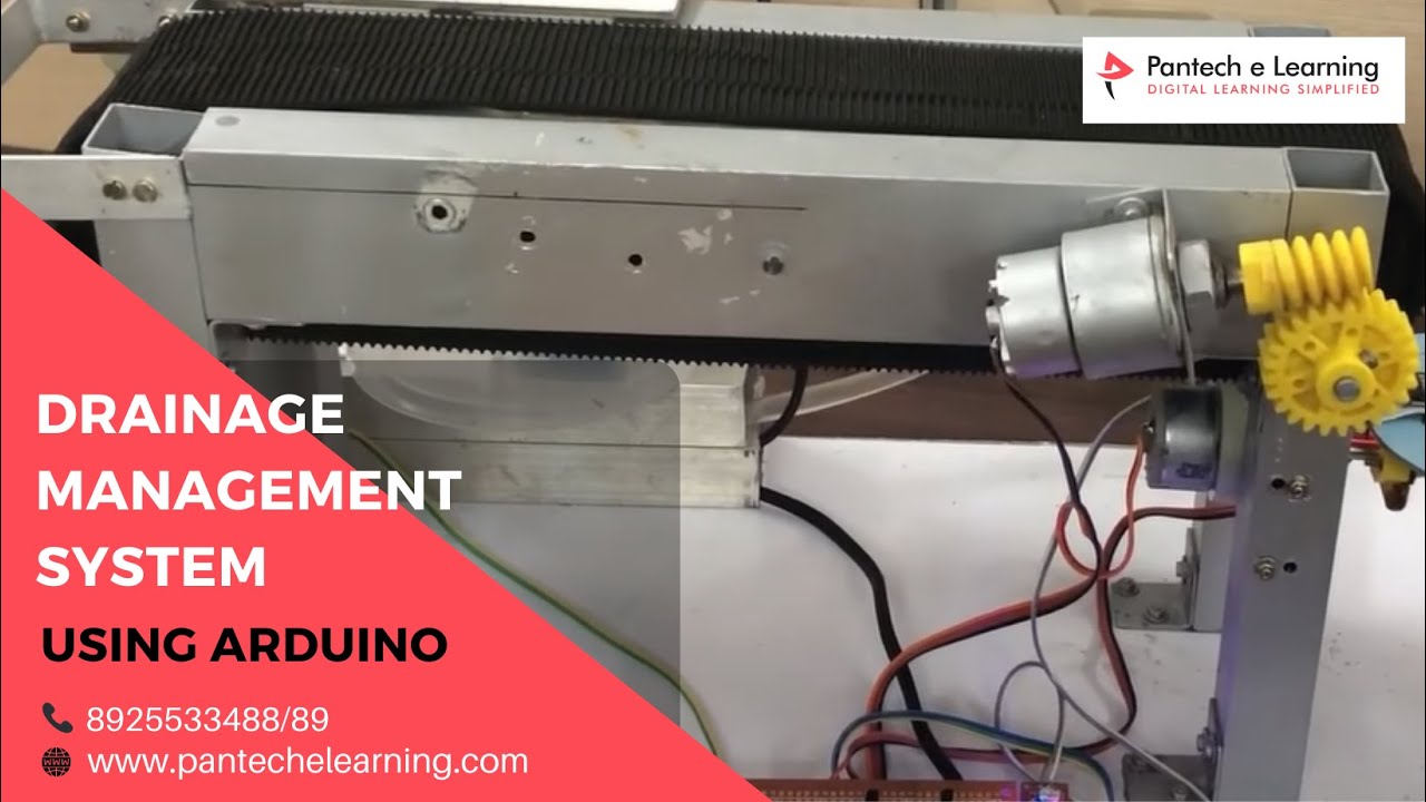 Drainage Management System using Arduino #pantechelearning # ...