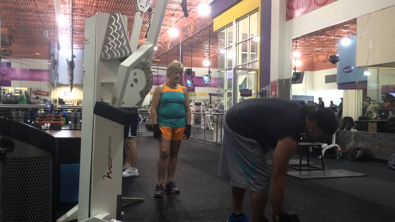 70 year old workout! No excuses - YouTube