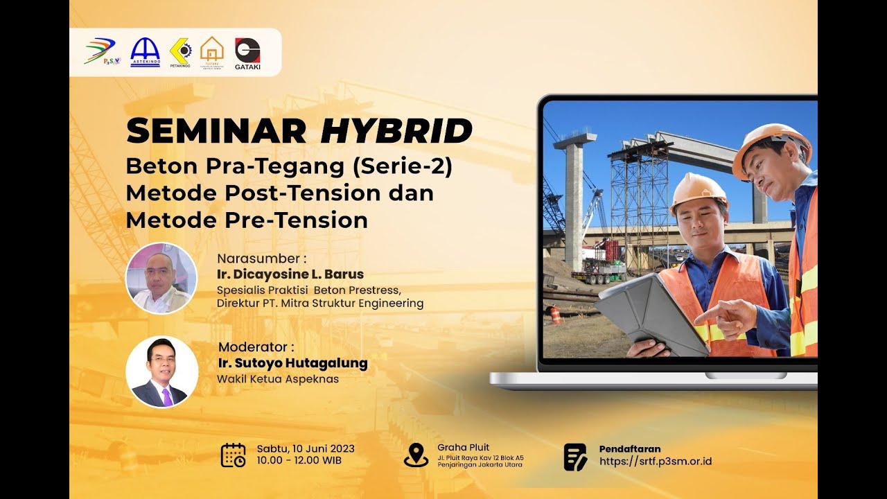 Beton Pra-Tegang (Serie-2) Metode Post-Tension dan Metode Pre-Tension ...