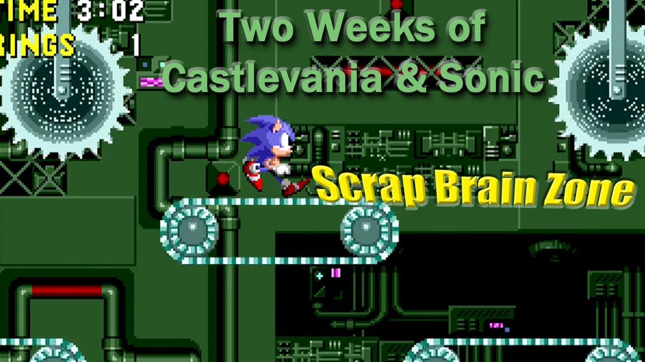 Two Weeks of Castlevania & Sonic - Sonic the Hedgehog: Scrap Brain Zone ...