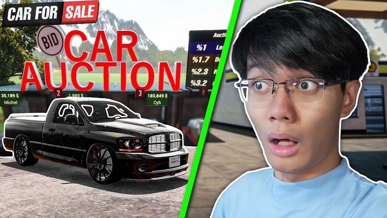 MY FIRST AUCTION! - Car For Sale Simulator #2 - YouTube