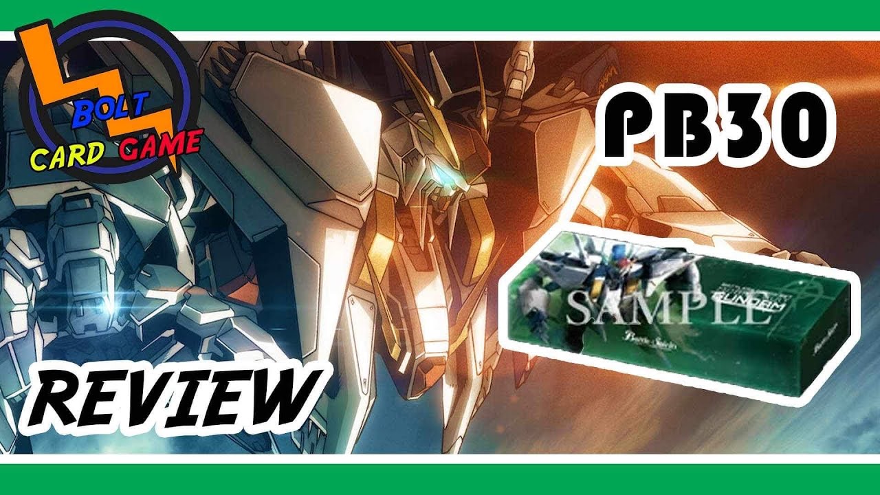 Review PB30 Gundam Hathaway's Flash Battle Spirits JP - YouTube