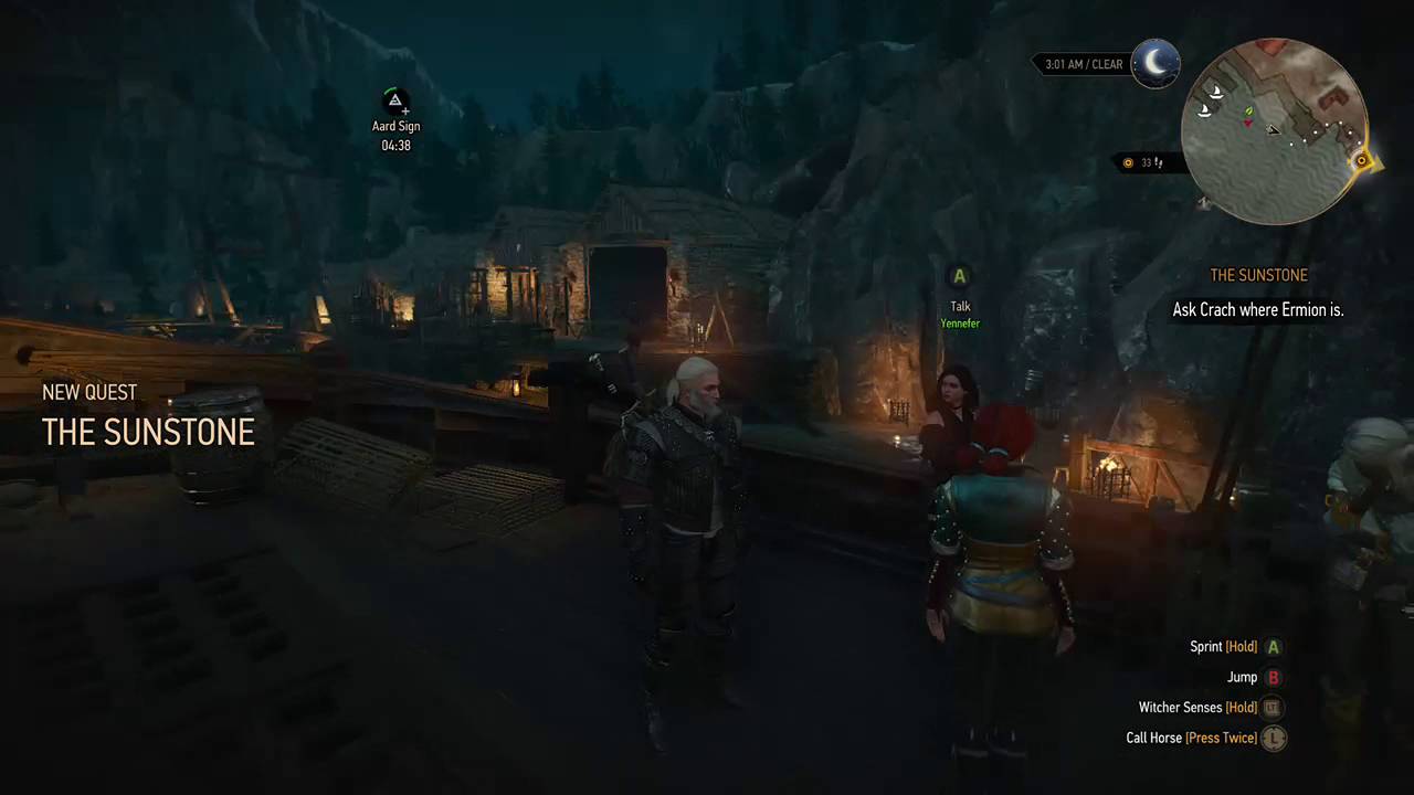 The Witcher 3: Wild Hunt- Ciri's feelings on her father - YouTube