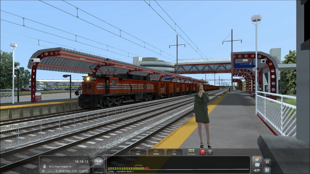 Train Simulator 2017 HD: New Haven Railroad GE EF-4 [E33] Electric Loco ...