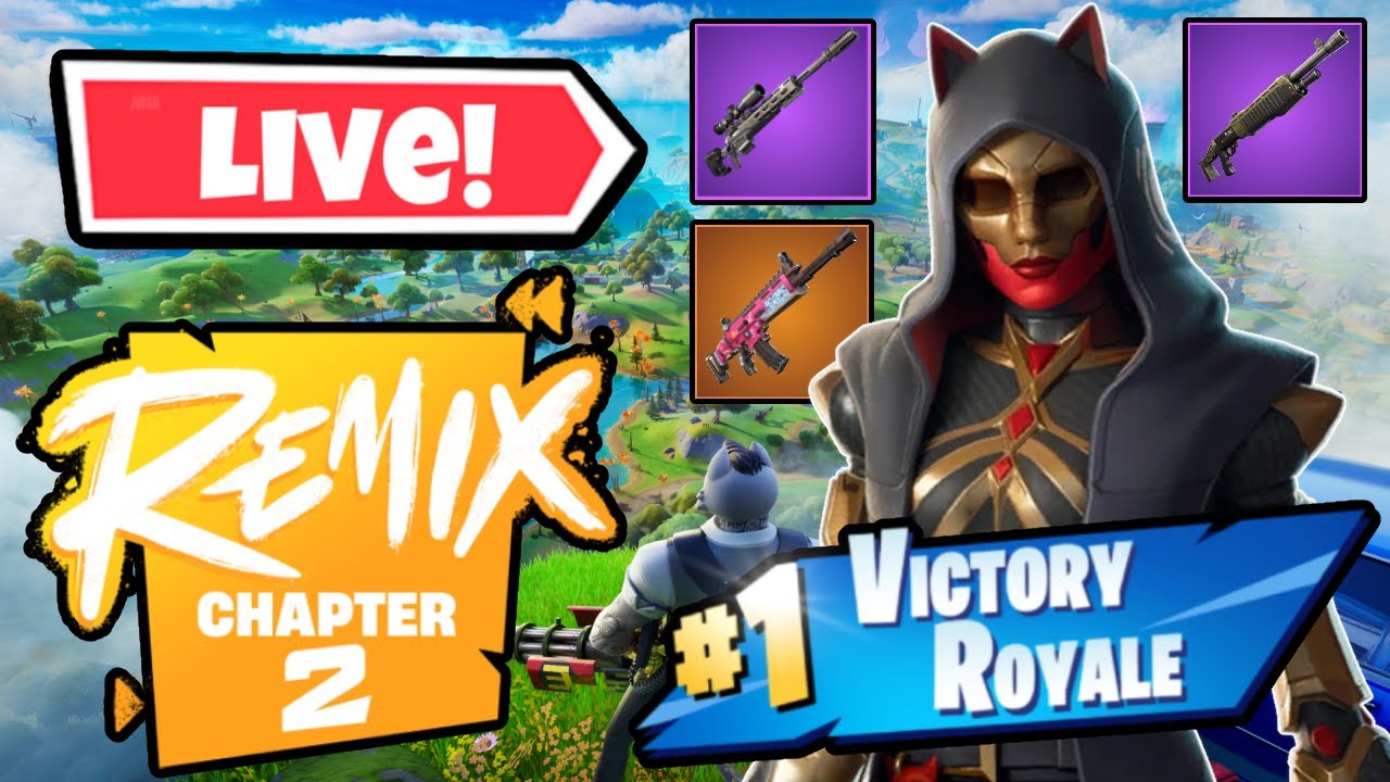 THAT WAS INTENSE! | Chapter 2 Remix Solo Victory Royale - YouTube