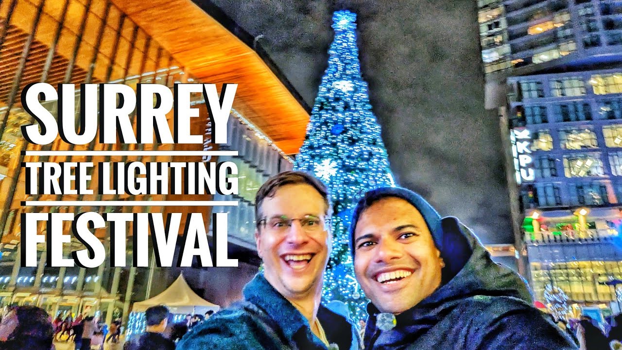Surrey Tree Lighting Festival | Festival Fix LIVE 🇨🇦 - YouTube