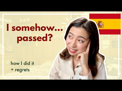 how I studied for DELE B2 in 1 month! || tips & regrets