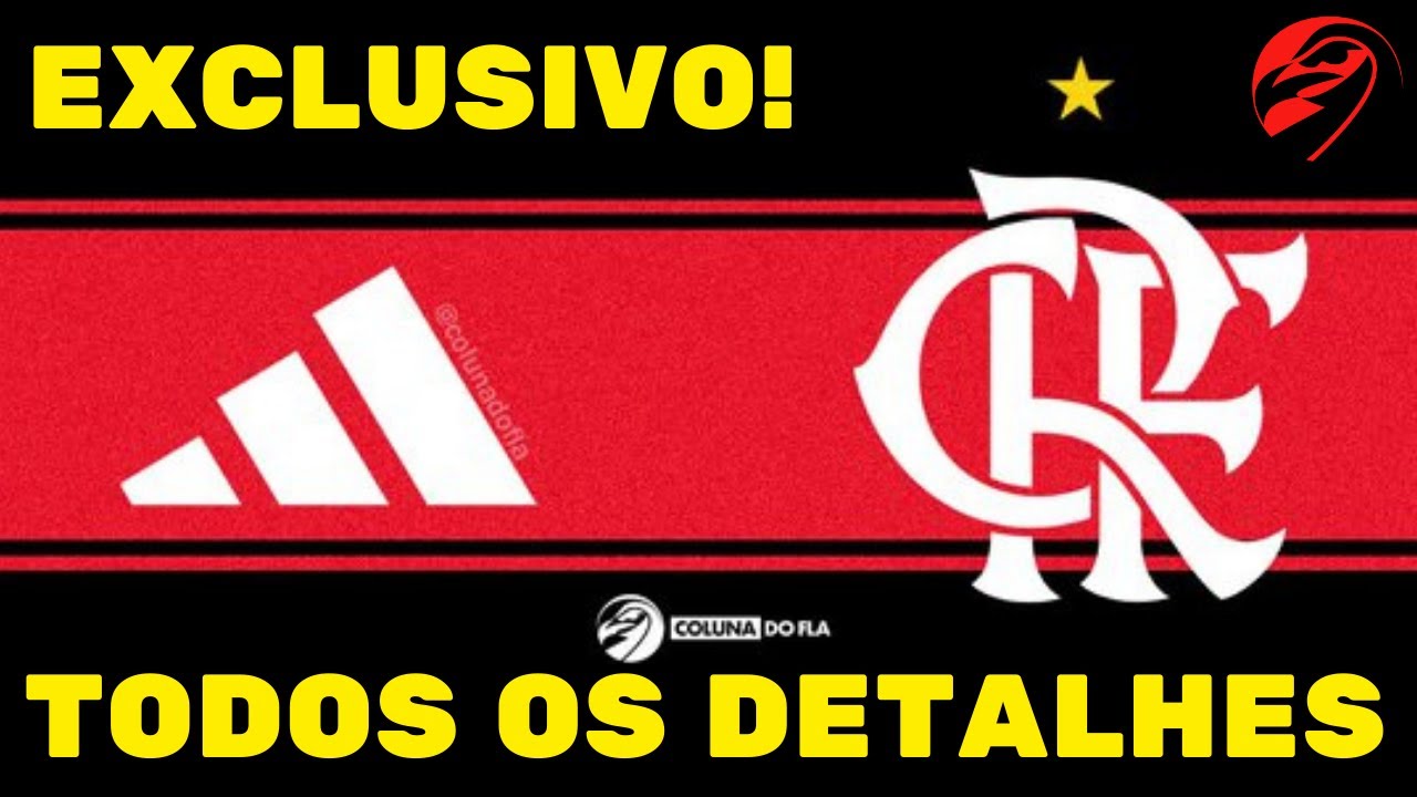 DETALHES DOS 3 NOVOS MANTOS DO FLAMENGO 2025 - YouTube