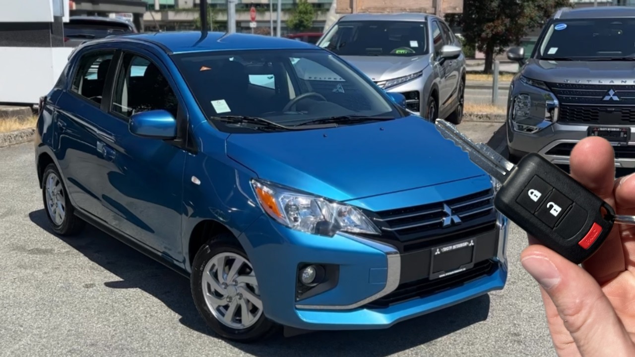 Sapphire Blue | 2024 Mitsubishi Mirage ES// Space Star! - YouTube