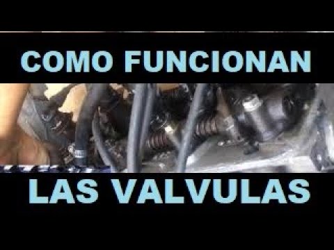 COMO FUNCIONAN LAS VALVULAS - DEL MOTOR INTERNAMENTE - YouTube