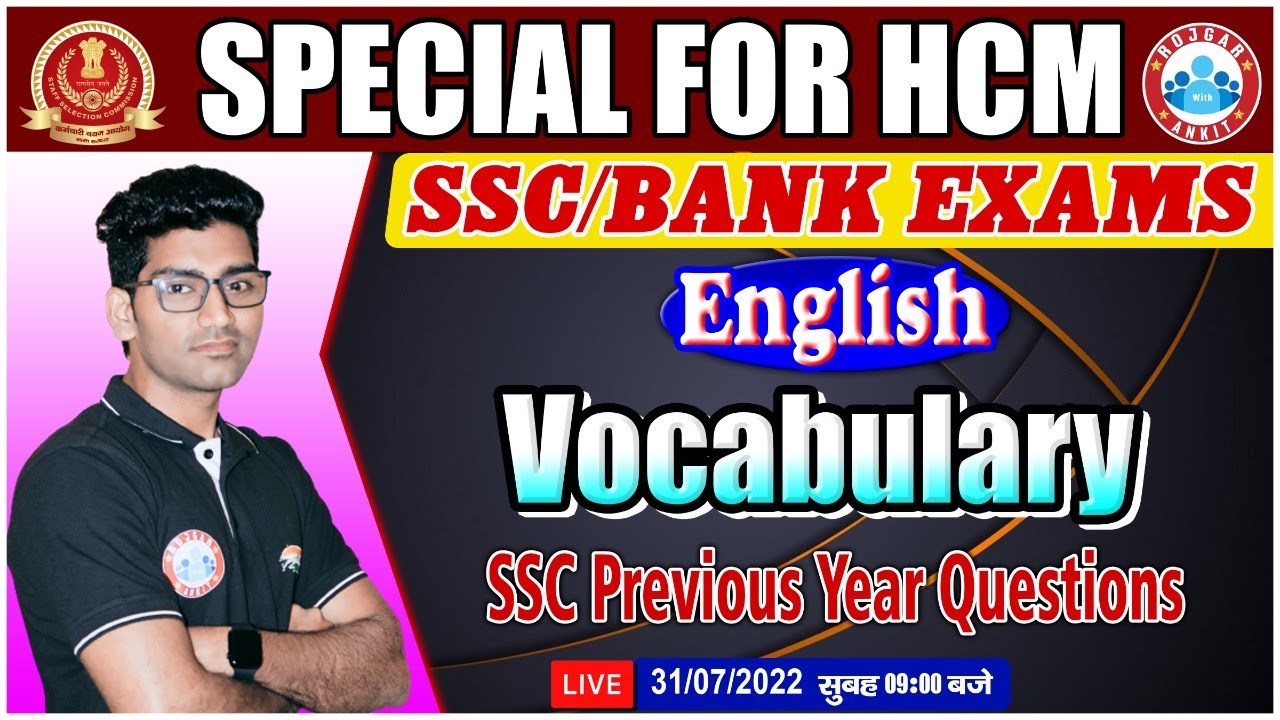 English Vocabulary English For DP HCM Vocabulary For SSC Exams English Vocabulary English For DP HCM Vocabulary For SSC Exams