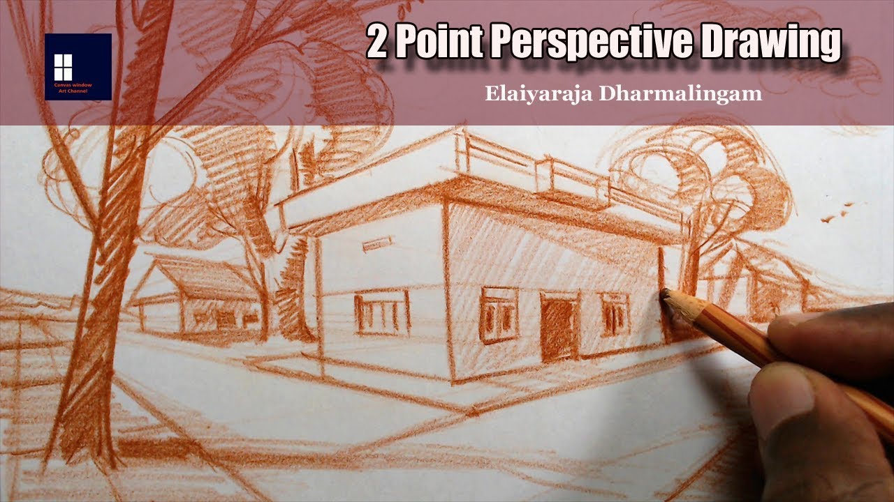 NID NIFT NATA JEE CEED Drawing | Two Point Perspective - YouTube