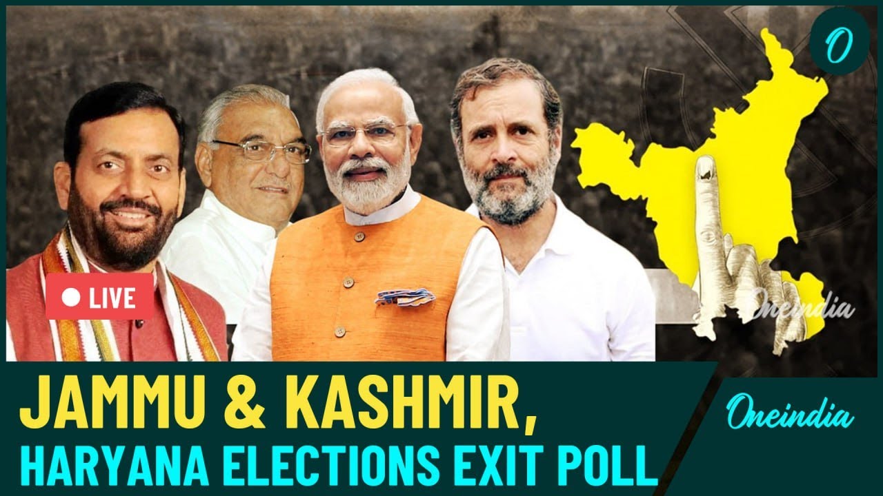 Live Exit Polls 2024: Catch all the latest from Jammu Kashmir & Haryana ...