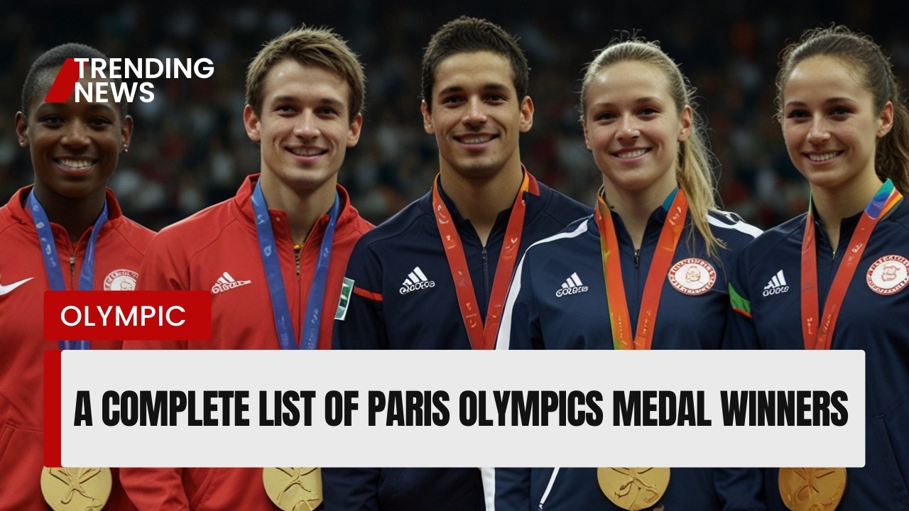 A complete list of Paris Olympics medal winners - YouTube