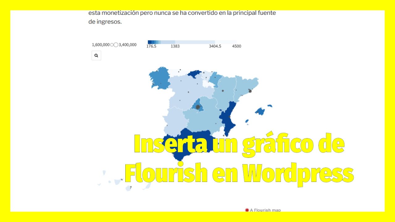 📊 Cómo insertar un gráfico de FLOURISH dentro de WORDPRESS - YouTube