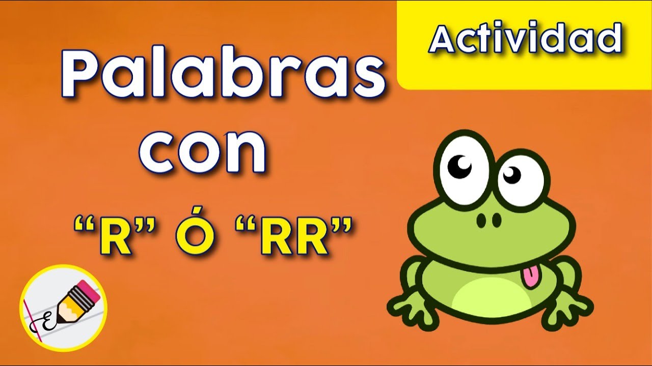 Actividad palabras con "R" ó "RR" - YouTube