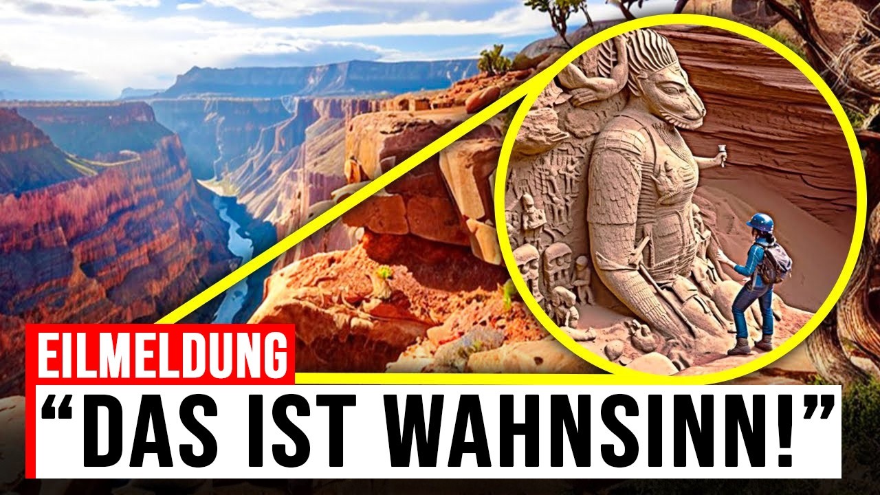 VERBOTENE ZONE entdeckt: Forscher finden im GRAND CANYON etwas, das die ...