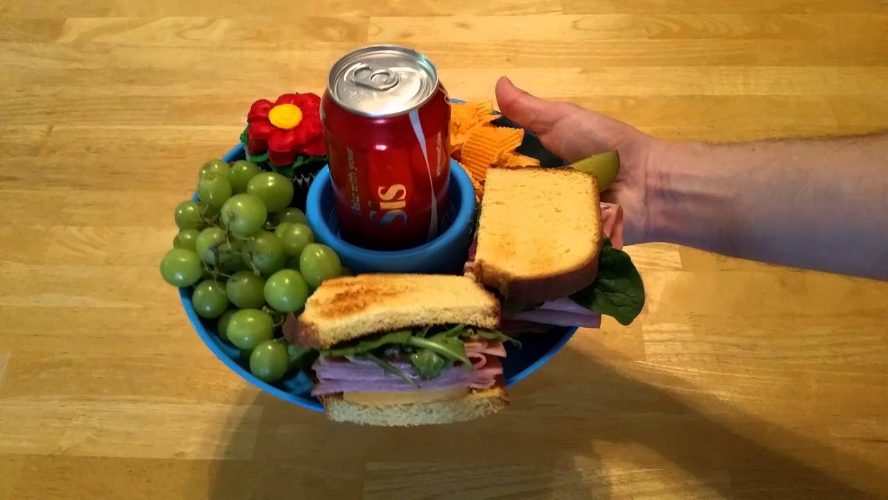 a typical lunch with the Great Plate! - YouTube
