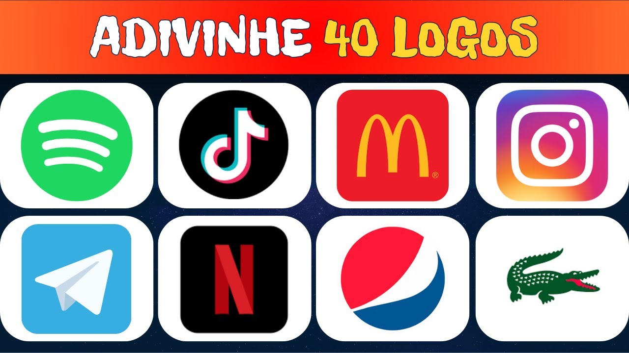 Adivinhe a Logo Quiz | Consegue Adivinhar as 40 Logos mais Famosas ...