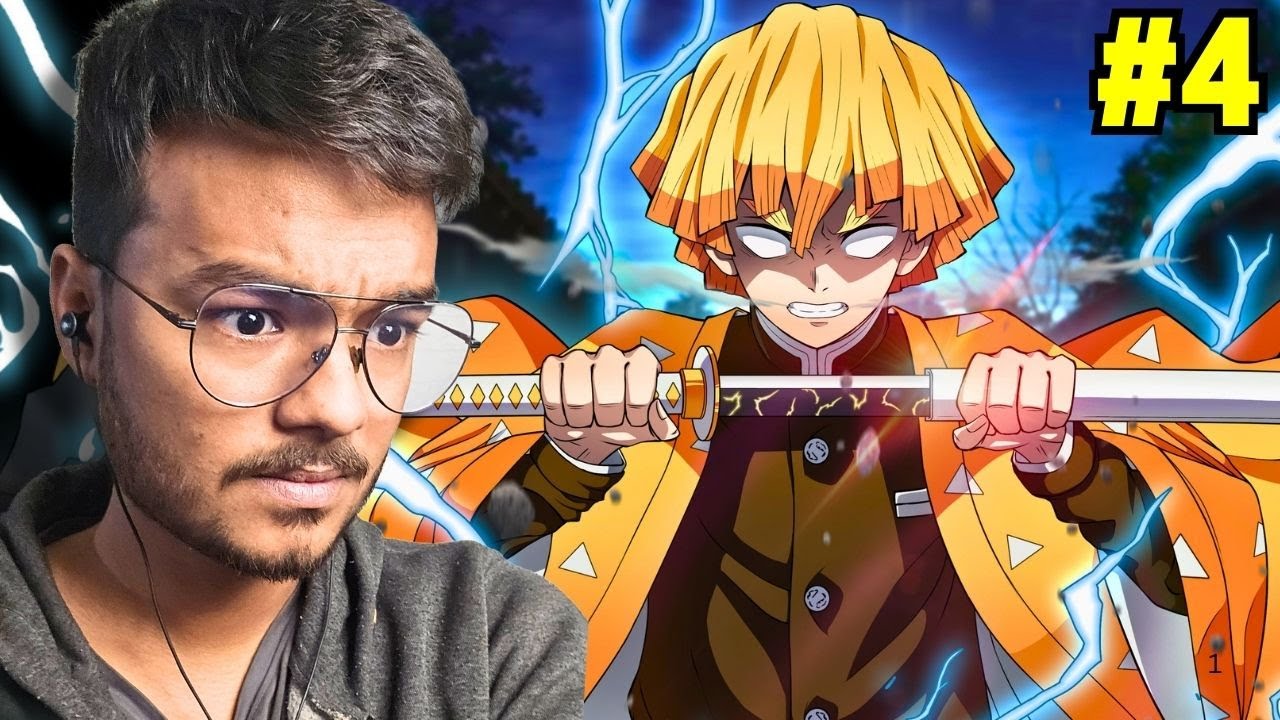 Zenitsu's Thunder Breathing DEMON SLAYER Game Part 4 - YouTube