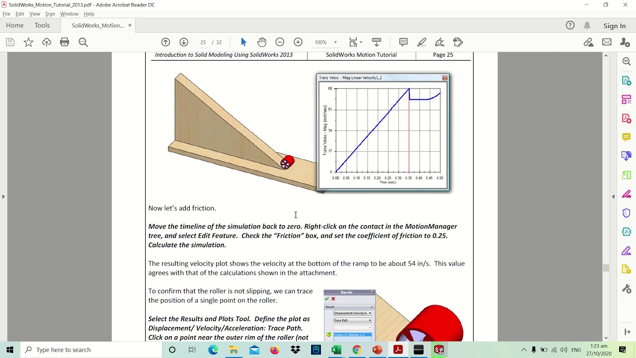 SW Motion Analysis Tutorial - Roller on a Ramp - YouTube