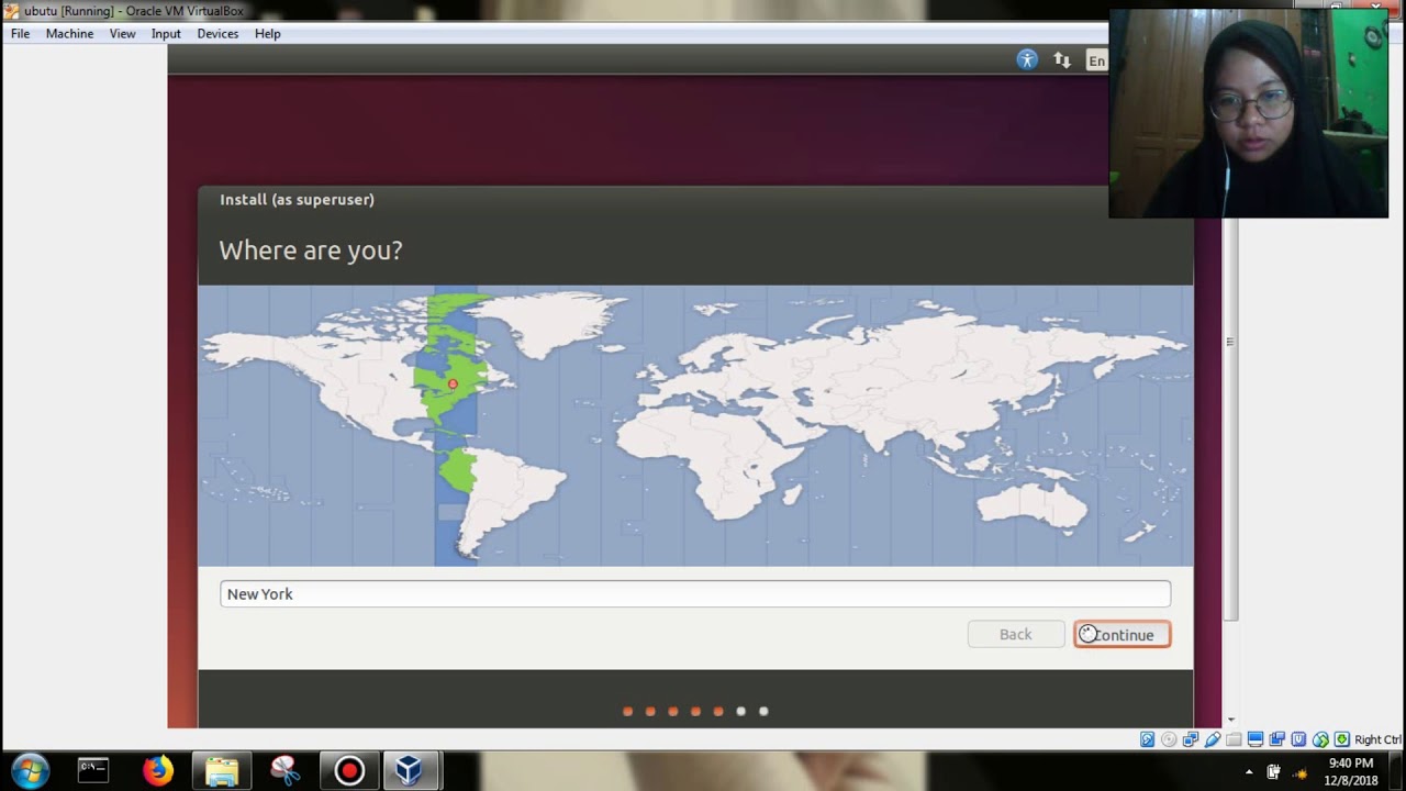 5. Virtual Box menginstal Ubuntu by FRERI DEKASARI - YouTube