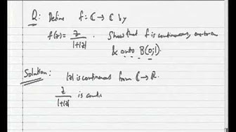 Mathematics - Complex Analysis - YouTube