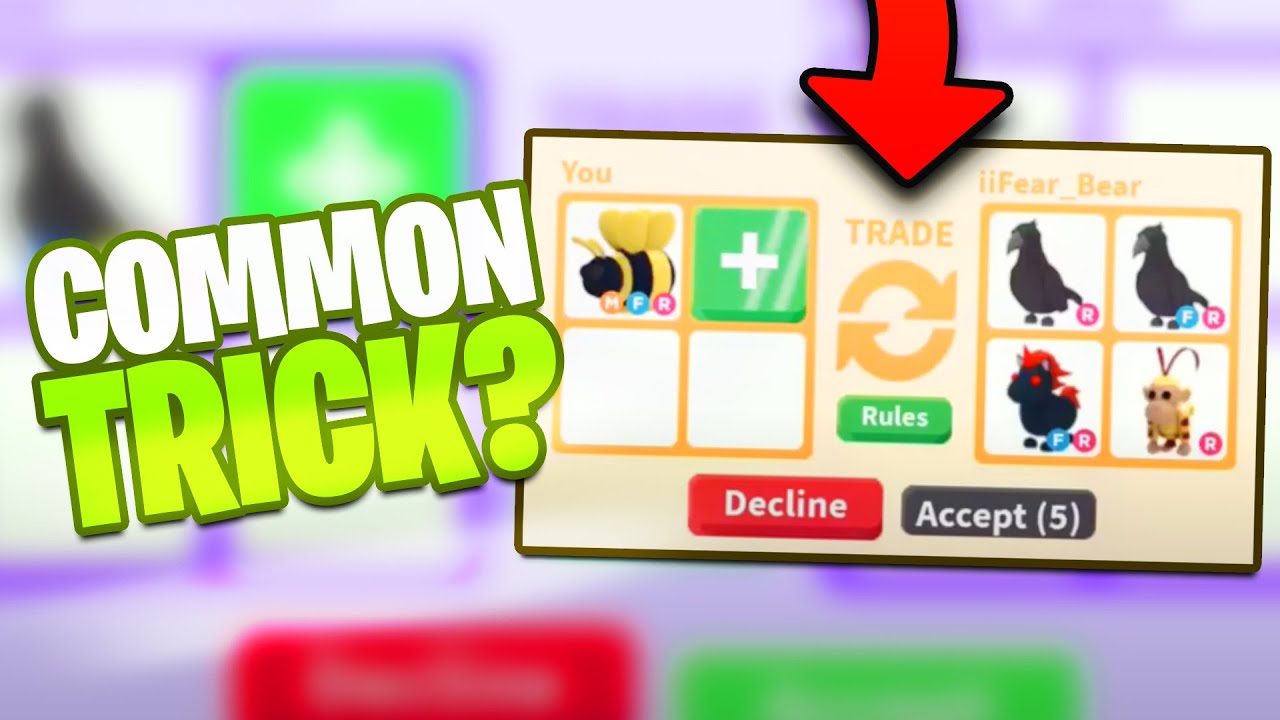 ADOPT ME Scam and TRICK on Roblox 🧐 - YouTube