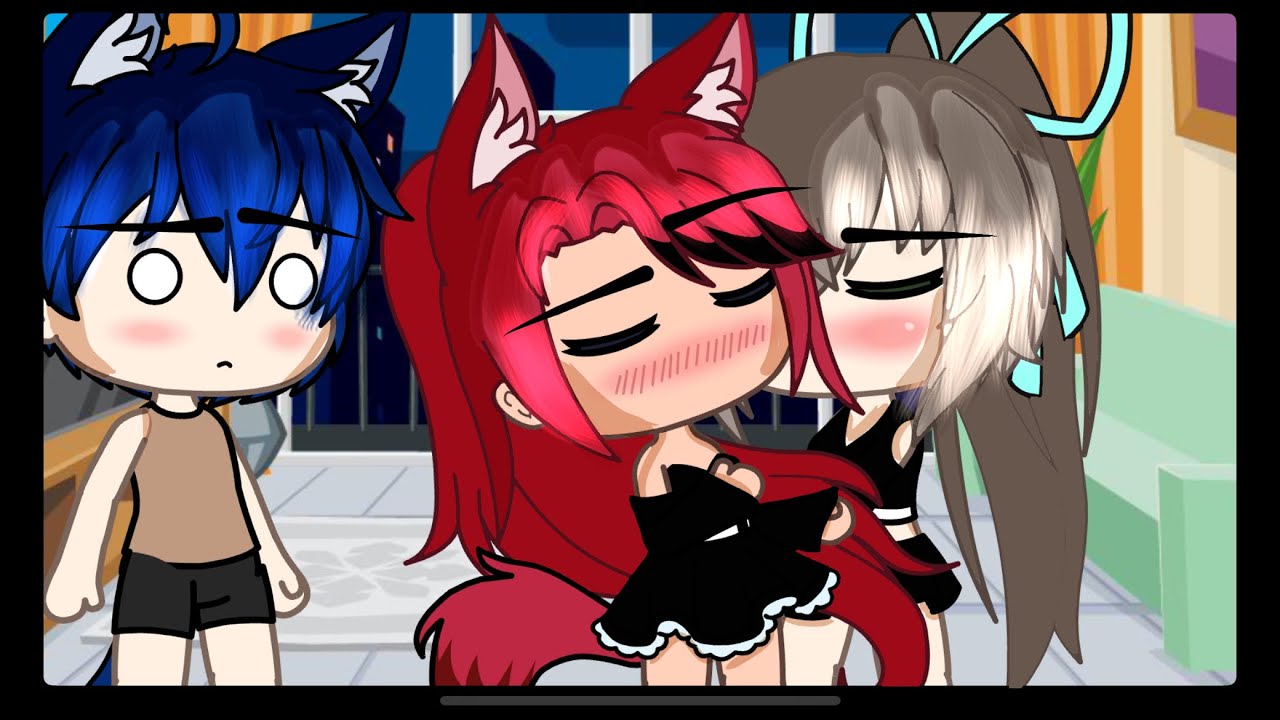 I kissed a girl|| Gacha life|| Drunk kiss - YouTube
