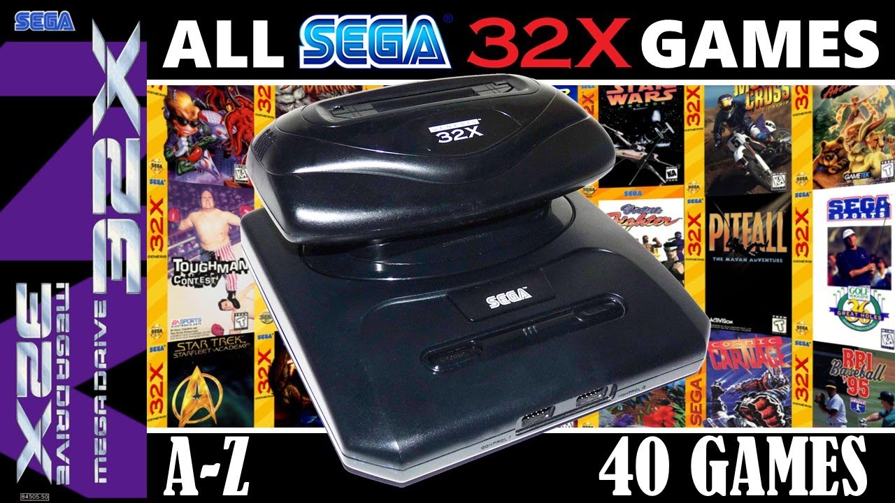 SEGA 32X - ALL THE GAMES - YouTube