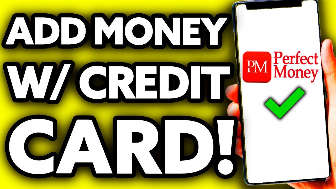 How To Add Money to Perfect Money with Credit Card (BEST Way!) - YouTube