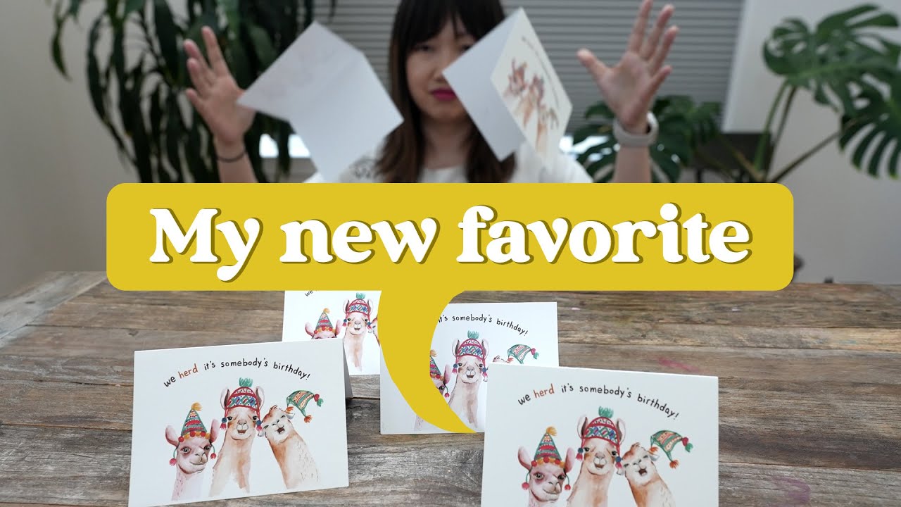 Best card stock paper to print your own greeting cards (Update) - YouTube