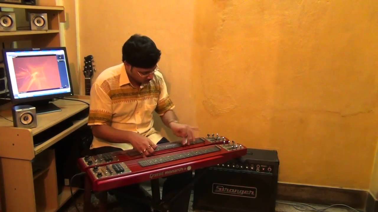 Tumi Rabe Nirobe On ElectricSteelGuitar By Pramit Das.avi - YouTube