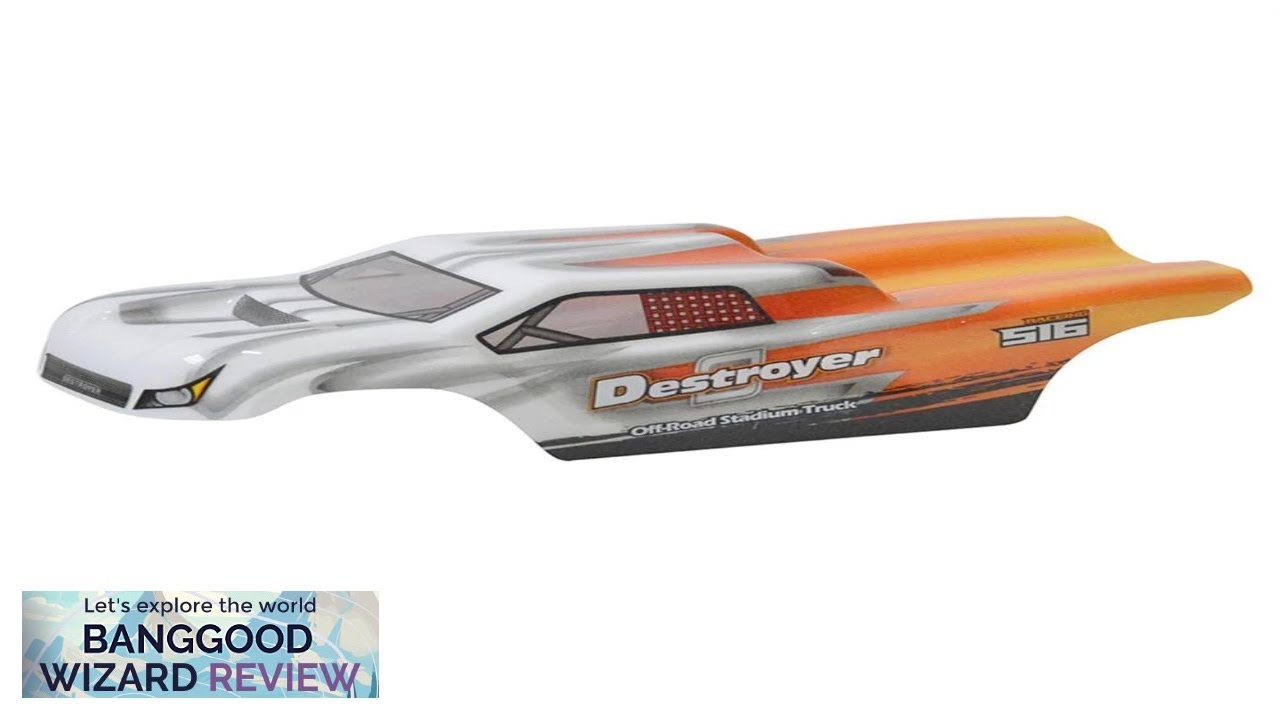 HBX 16890 16890A 1/16 RC Car Parts Body Shell Painted w/ Sticker Review ...