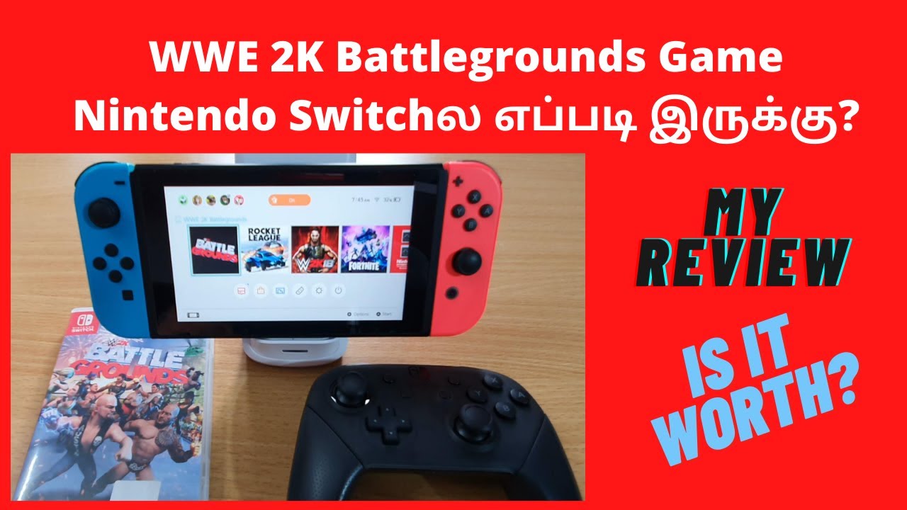 தமிழ் : WWE 2K Battlegrounds Review for Nintendo Switch | RandyOrton Vs ...