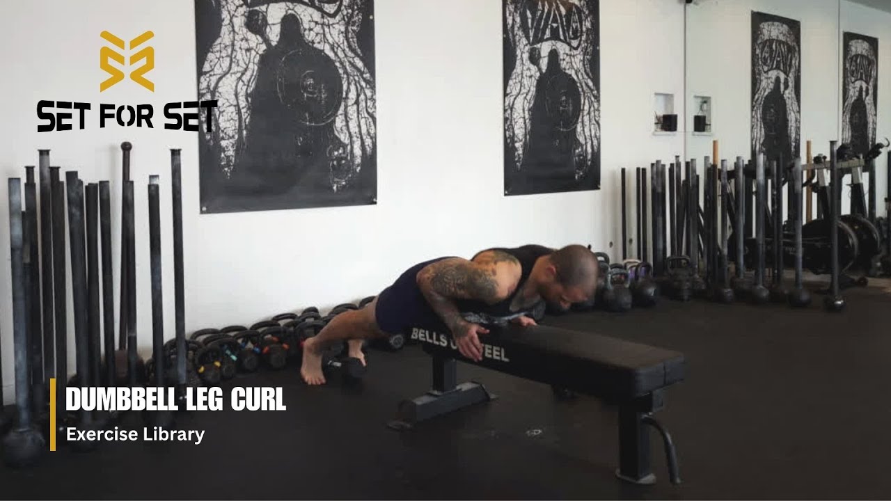 Dumbbell Leg Curl | SFS Exercise Library - YouTube