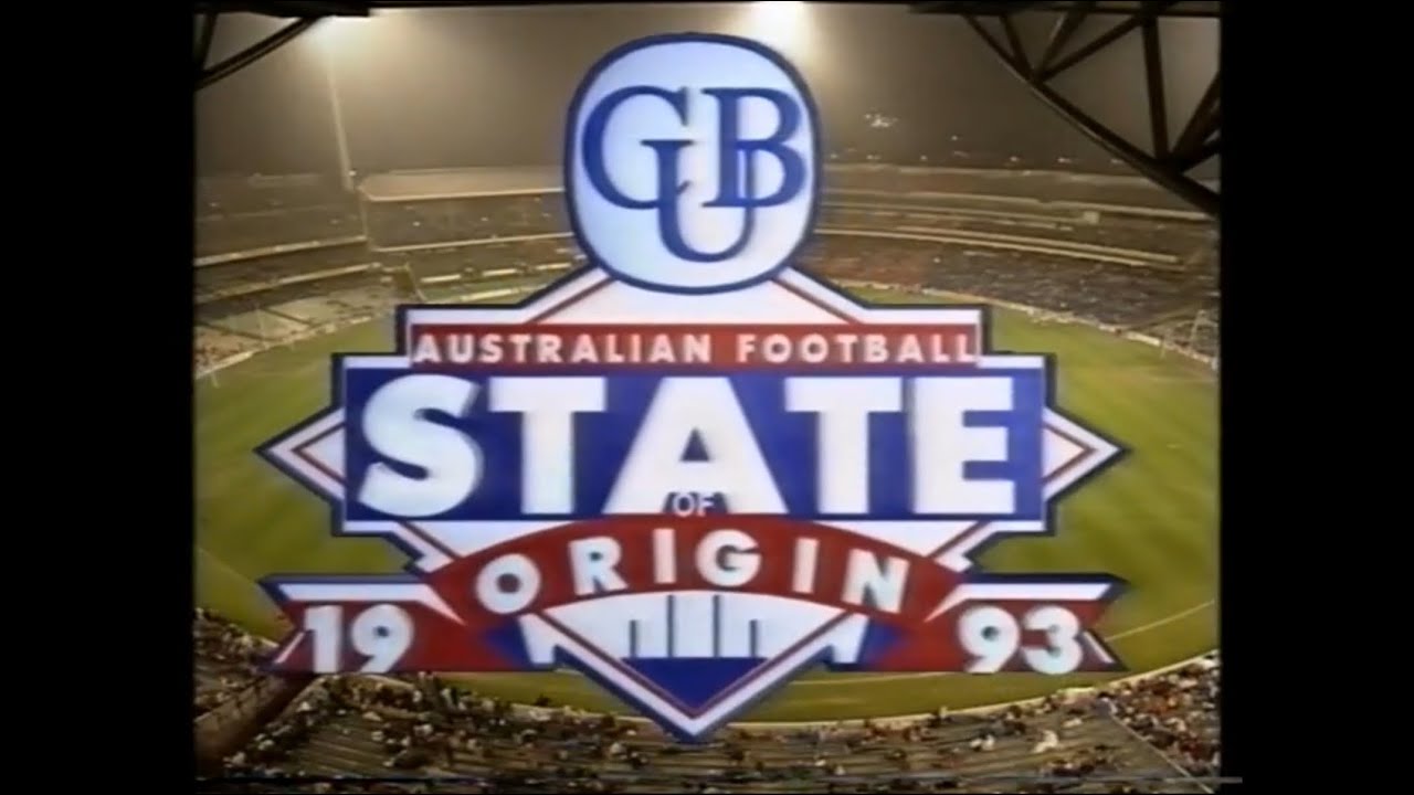Channel Seven AFL State Of Origin 1993 Victoria vs South Australia ...