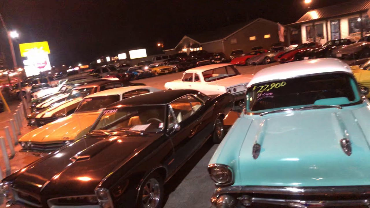 Classic Car lot Update Maple Motors - YouTube