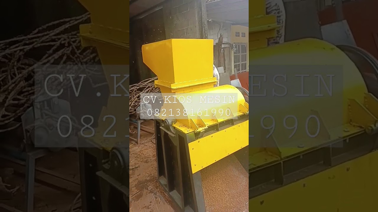 Mesin Giling Tankos Sawit - YouTube