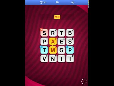 Word Streak By Words With Friends iOS Gameplay - YouTube